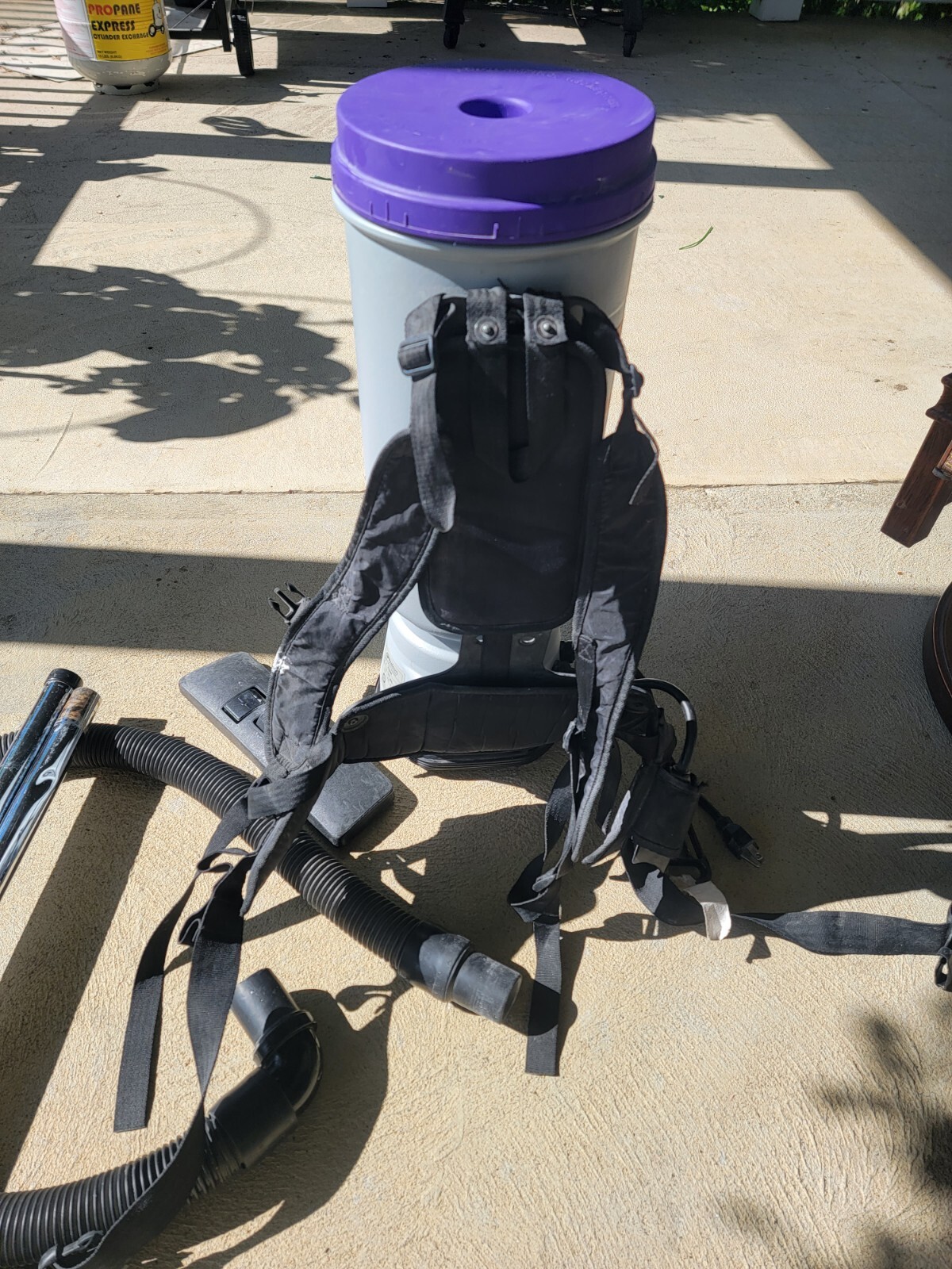 ProTeam Super Coach SCM-1282 Backpack Vacuum Preowned | eBay