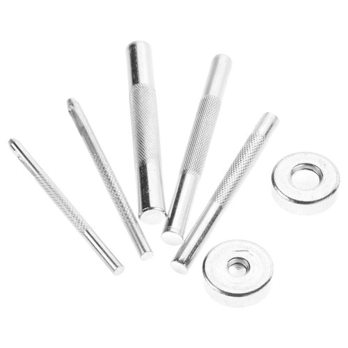 7 Pcs Rivet Installation Tool for Fabric Riveter Eyelet Setter Paper ...