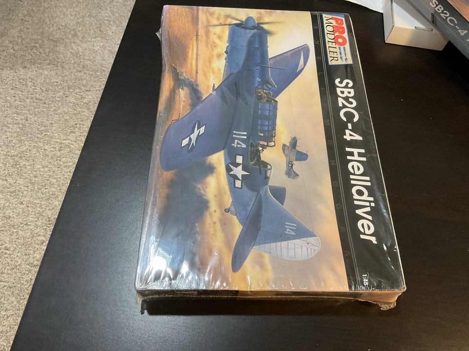 Pro Modeler 1/48 Curtiss SB2C-4 Helldiver Model Kit STILL FACTORY ...