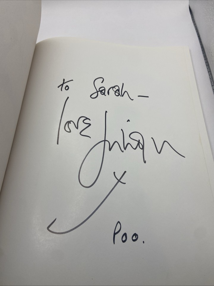 The Joan Collins Fan Club Book Signed By Julian Clary & Paul Merton ...