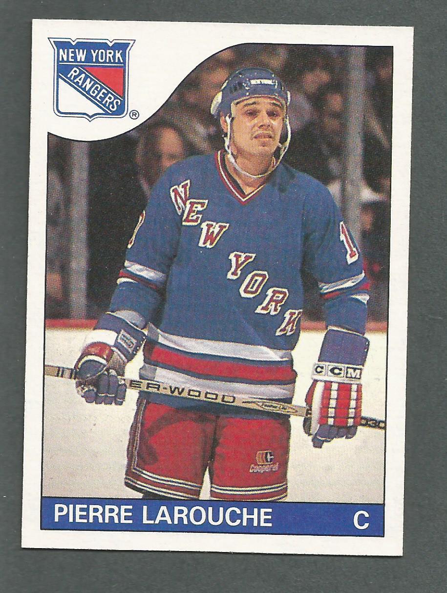 1985-86 Topps Hockey Pierre Larouche #54 New York Rangers NM/MT | eBay