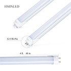 4ft T8 T12 LED Tube 22W Clear Milky Universal Replacement Fluorescent ...