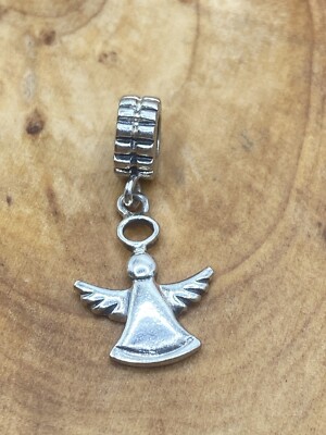 DESIGNER IBB STERLING SILVER ANGEL DANGLE CHARM | eBay