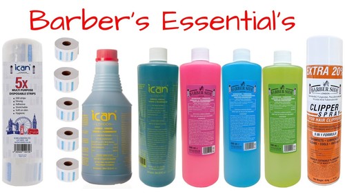 ican Barber Side, Germicide, Barbicide, Clippercide Clipper Spray, neck ...