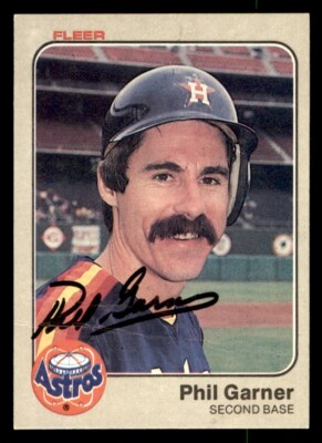 1983 Fleer Baseball #448 Phil Garner Signed Autograph (no COA) | eBay
