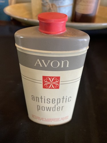 Vintage 1960s Avon antiseptic Powder tin Partially full | eBay