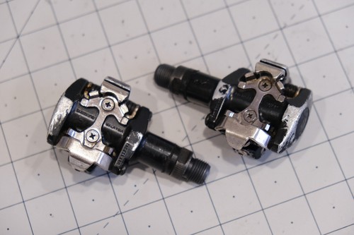 Shimano SPD PD-M505 Clipless Bike Pedals Mountain Road Touring | eBay