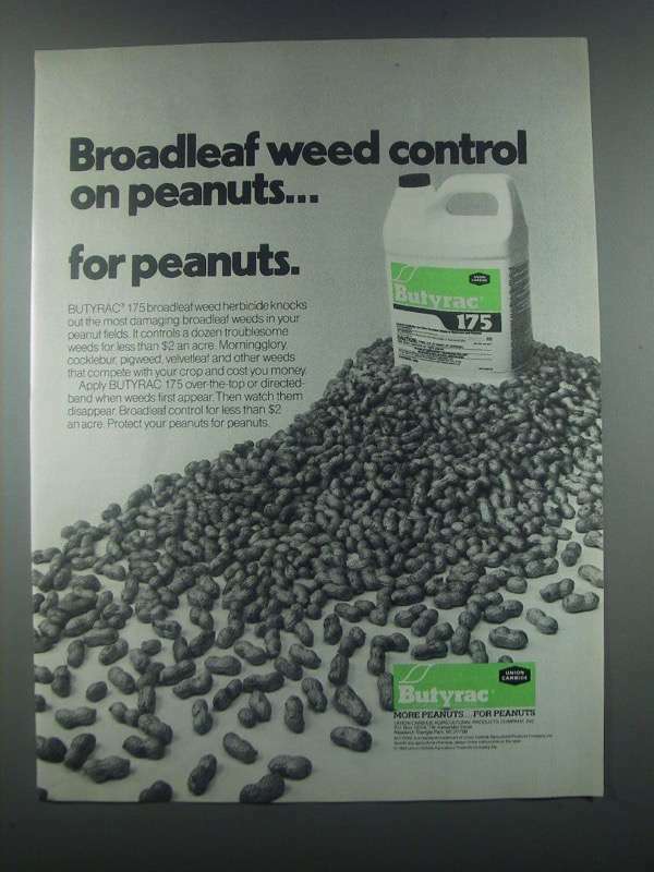 1985 Union Carbide Butyrac Ad - Broadleaf Weed Control | eBay