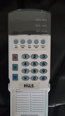 Hills DAS Alarm Reliance NX-1508-HILLS 8 Zone LED Keypad | eBay Australia