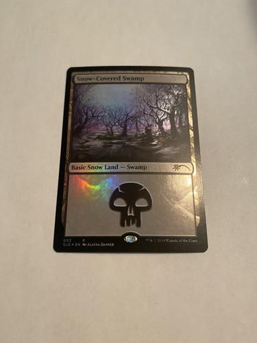 Snow-Covered Swamp Foil NM MtG Secret Lair Near Mint | eBay