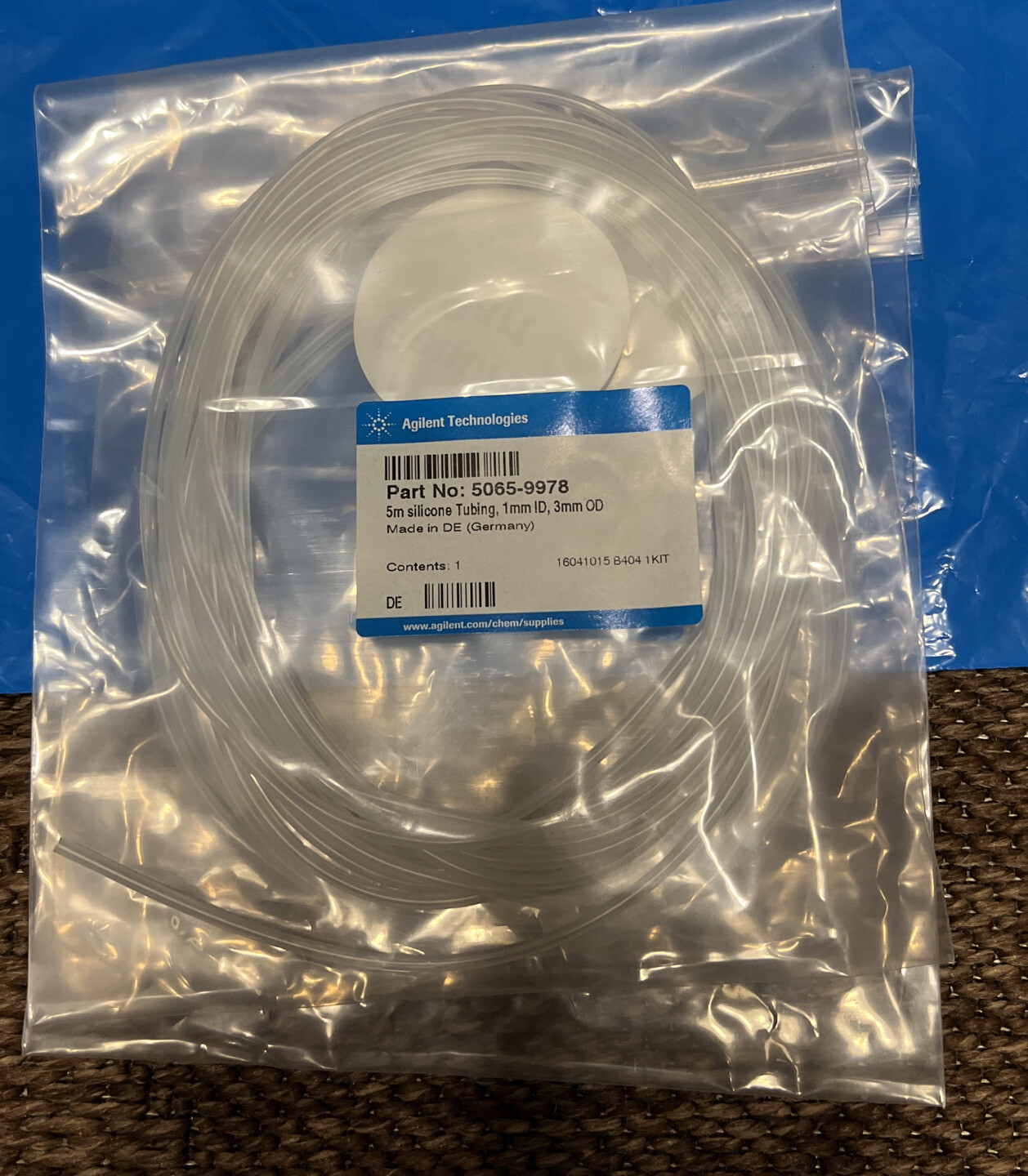 Agilent 5mm Silicone Tubing 1mm ID 3mm OD 5065-9978 for sale online | eBay