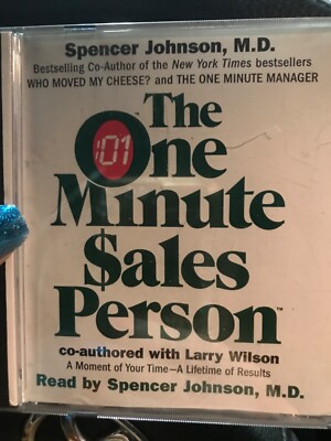 THE ONE MINUTE SALES PERSON SPENCER JOHNSON AUDIOBOOK DVD CD | eBay