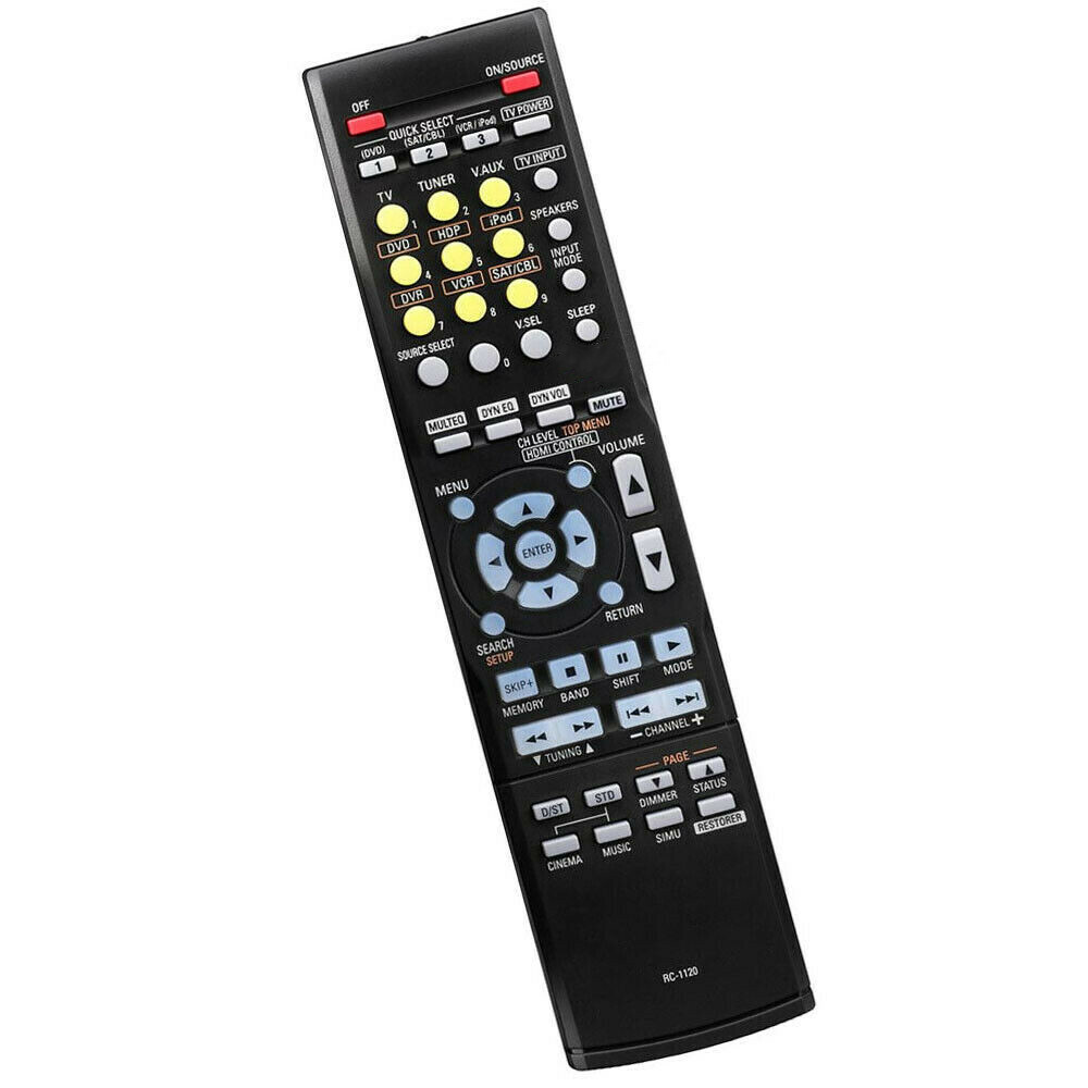 RC-1120 Remote Control Suitable For Denon AV Receiver AVR-1910 AVR-590 ...