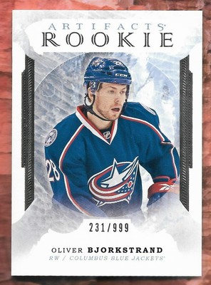 OLIVER BJORKSTRAND 2016-17 UPPER DECK ARTIFACTS SP ROOKIE RC #169#'D 231/999 NHL | eBay