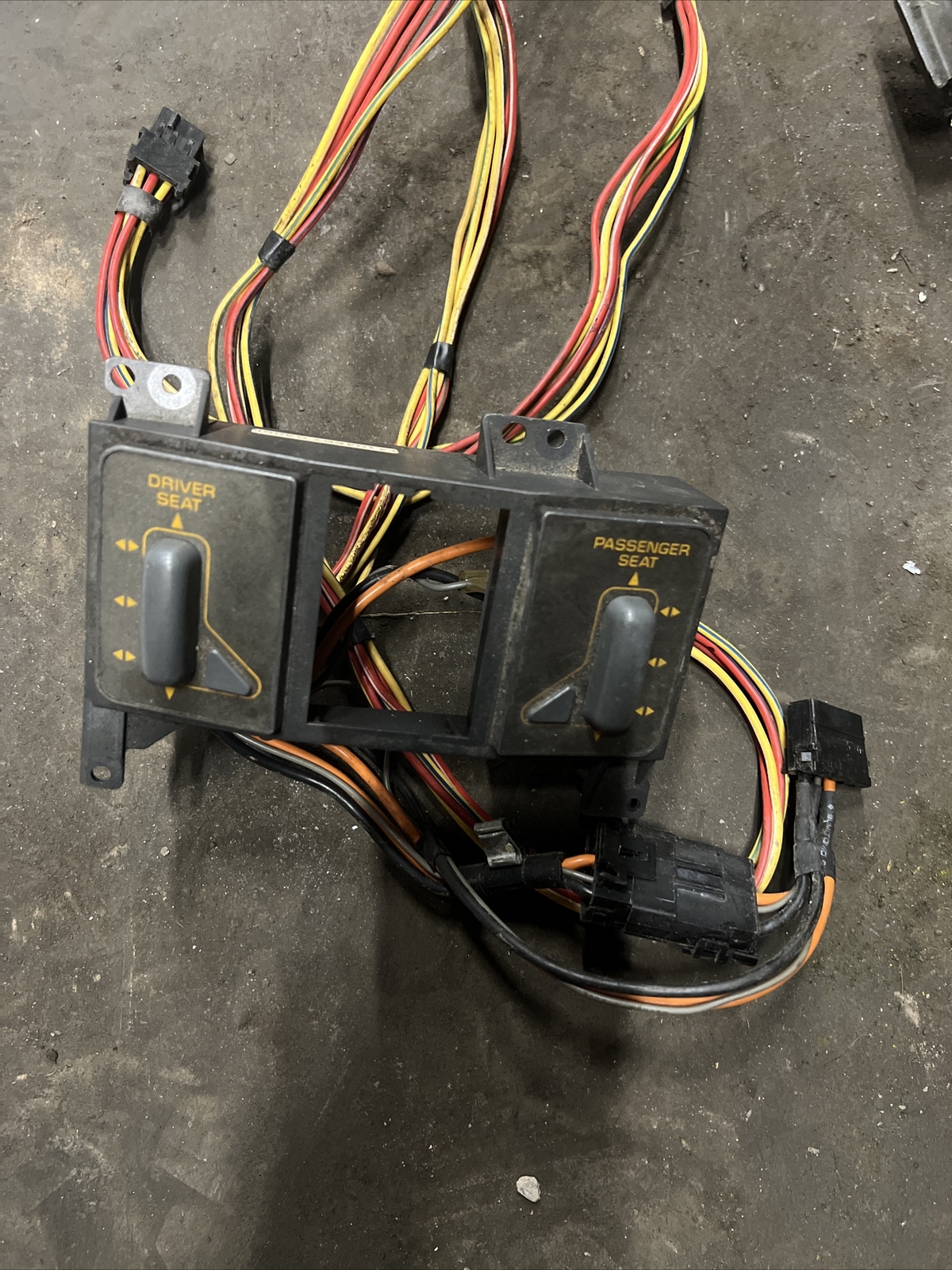 90 91 Corvette C4 Dual Power Seat Switch Set Switches EXCELLENT PAIR | eBay