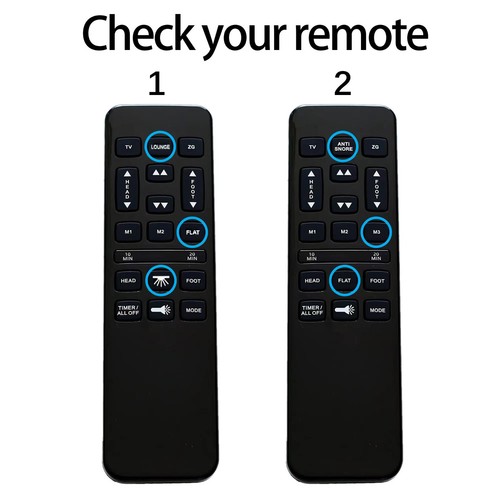 Adjustable Bed Richmat HJH55 Remote Control Replacement | eBay