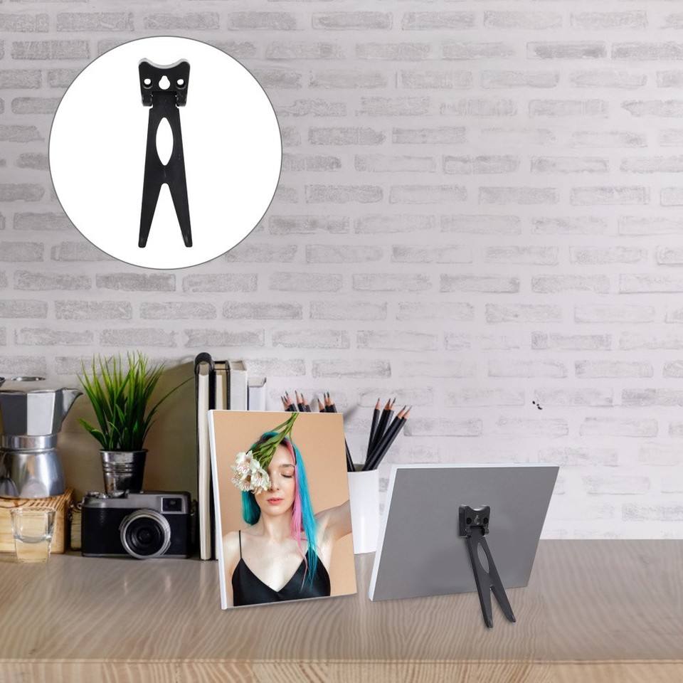 50 Pcs Picture Mounting Hardware Frame Brackets Photo Racks Stands ...