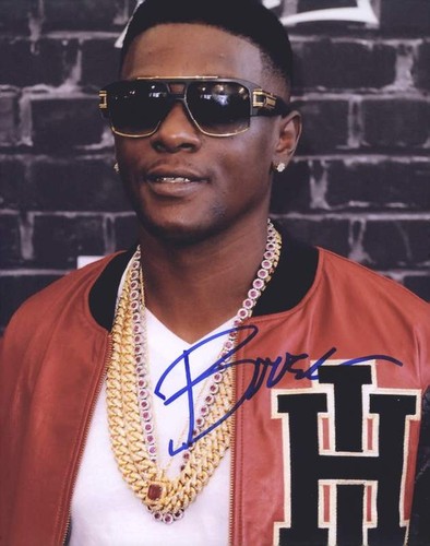 Trill ENT Lil Boosie signed rap 8x10 photo W/Certificate Autographed ...