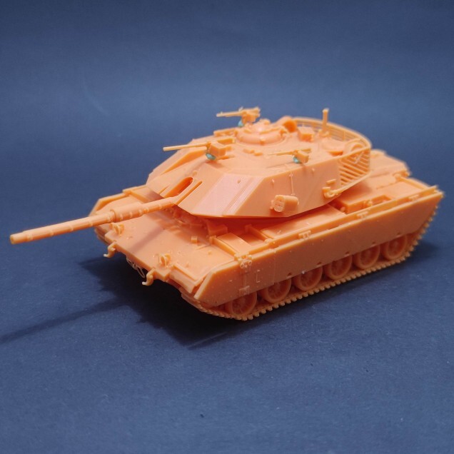 3D Printed 1/72/87/144 Israel Magach 7C Main Battle Tank Unpainted ...