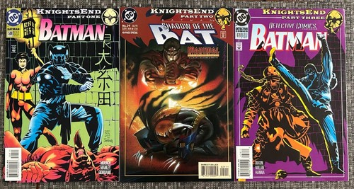 Batman KnightsEnd Parts 1-3 DC Comics 1994 Batman #509 Shadow #29 ...