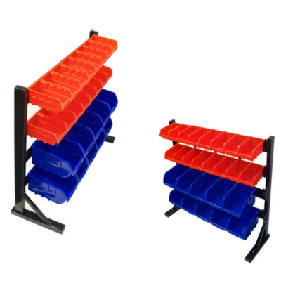 26 Removable Storage Bins Rack Accessories Parts Organizer Cabinet ...