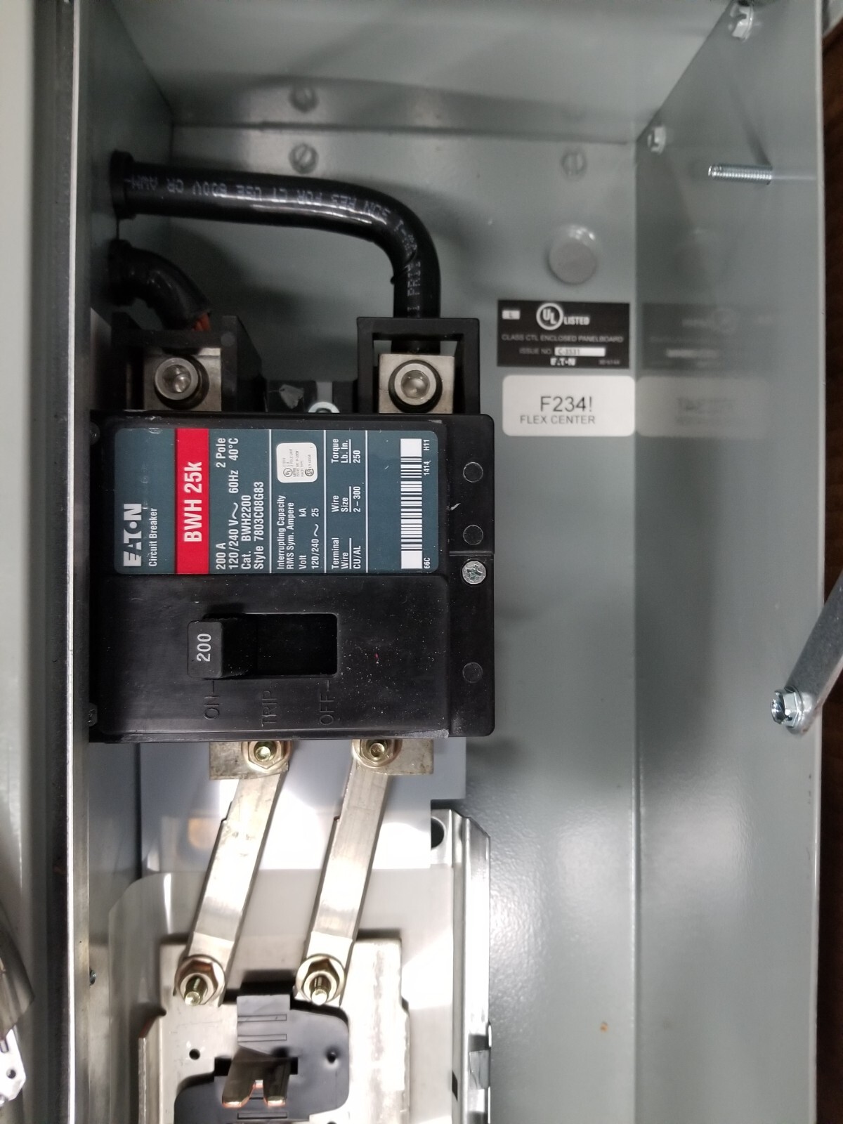Eaton MBE2040B225BTS2 Meter Breaker Panel 200A 120/240VAC (BWH Main) 40 ...