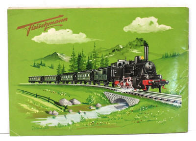 Vintage Fleischmann HO Train Catalog 1956 w/ order blank envelope ...