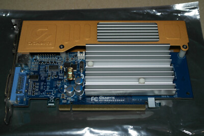 Gigabyte GV-NX84S512HP NVIDIA GeForce 8400 GS 512MB PCI-E Fanless ...