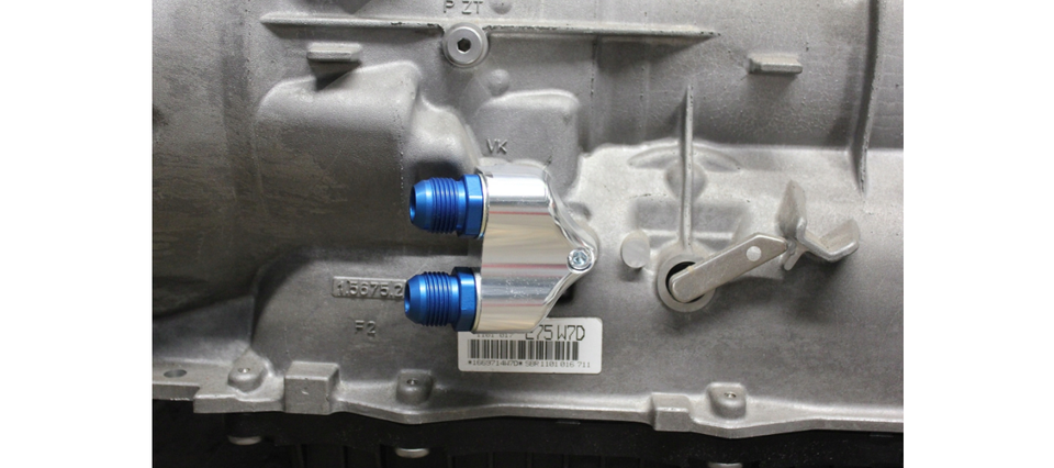 ZF 8HP50/8HP70 Gearbox Oil Cooler Adapter Standard Mount Aluminum ...