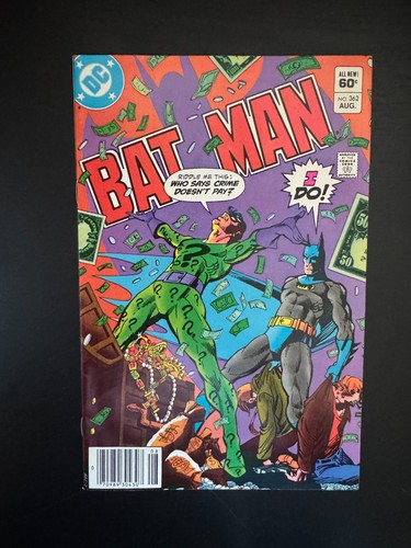 Batman #362(1983) Riddler Cover VF/NM 9.0 | eBay