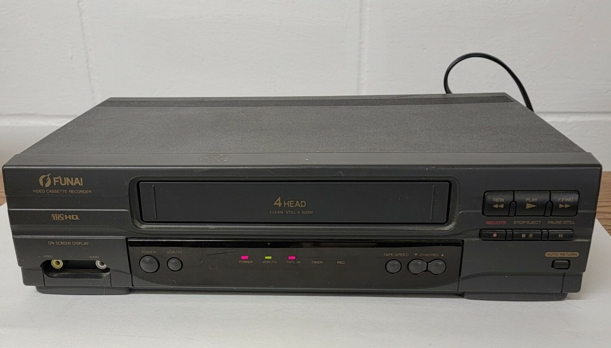 Funai F2840L VHS VCR 4 Head Tested Works No Remote | eBay Funai F2840L VHS VCR 4 Head Tested Works No Remote | eBay