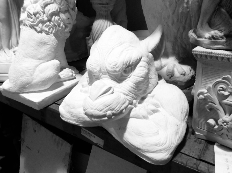 LATEX AND FIBREGLASS MOULD DOG GARGOYLE 45CM LONG ORNAMENT MOULD | eBay