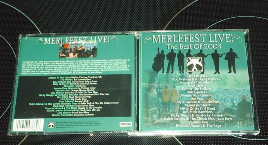 Merlefest Live Best of 2003 CD Various Artists 15707976626 | eBay