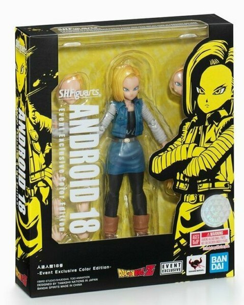 S.H.Figuarts Android 18 Event Excusive Color for sale online | eBay
