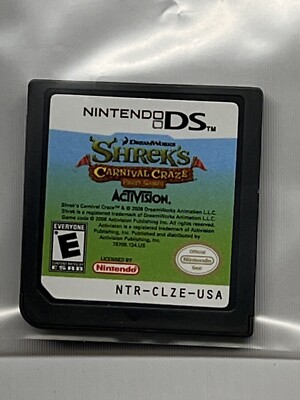 Shrek's Carnival Craze (Nintendo DS, 2008) Cartridge Only 0450 | eBay