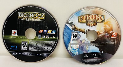 Bioshock & BioShock Infinite (Sony PlayStation 3, 2013) PS3 Disc Only ...