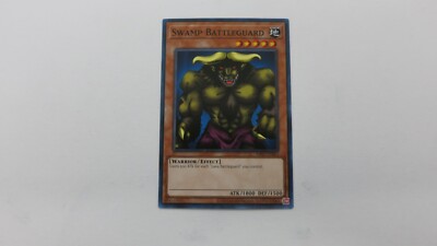 SWAMP BATTLEGUARD MONSTER MRD-063 UNLIMITED COMMON YUGIOH NM / UNPLAYED ...