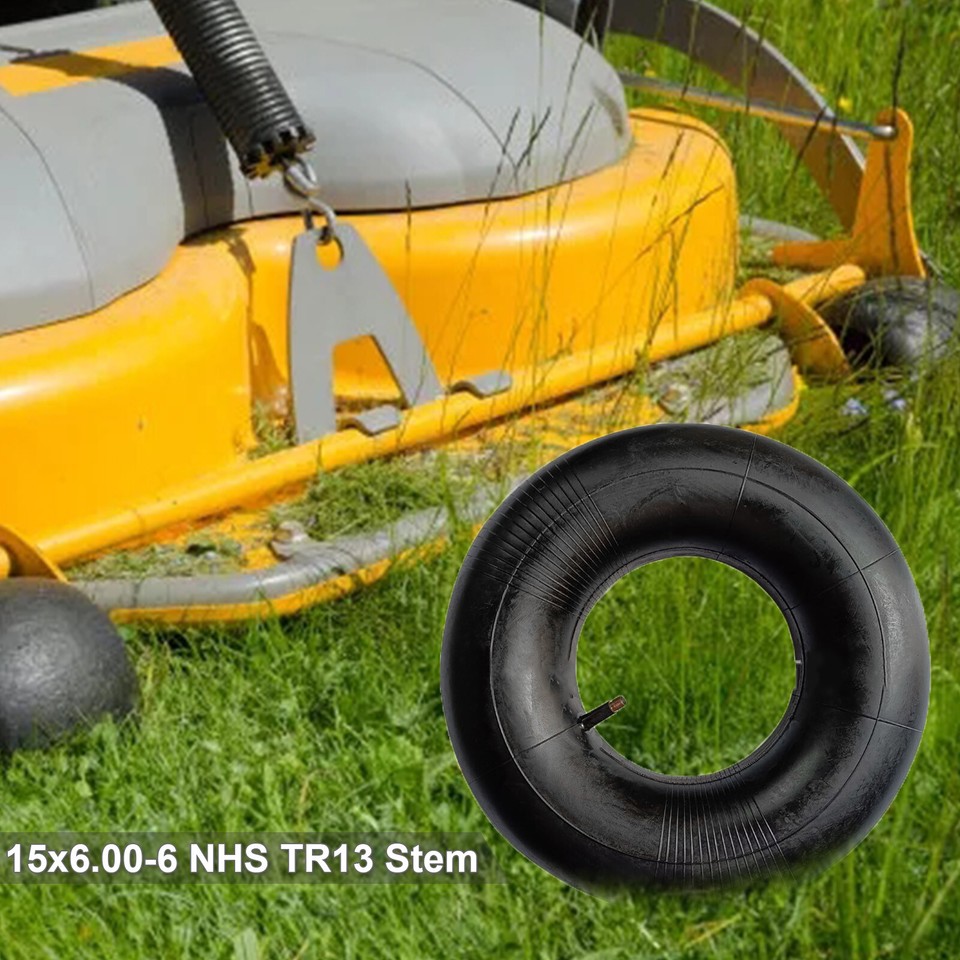 Pair of 15x6.00-6 Lawn Mower Tire Inner Tubes 15X6-6, 15X6x6, 15/6x6 ...