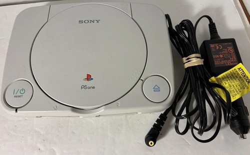 Sony Playstation PS One PS1 Slim Video Game Console/Power For Parts ...