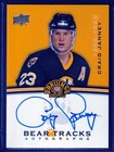 2023-24 Upper Deck Boston Bruins Centennial Bear Tracks - Craig Janney ...