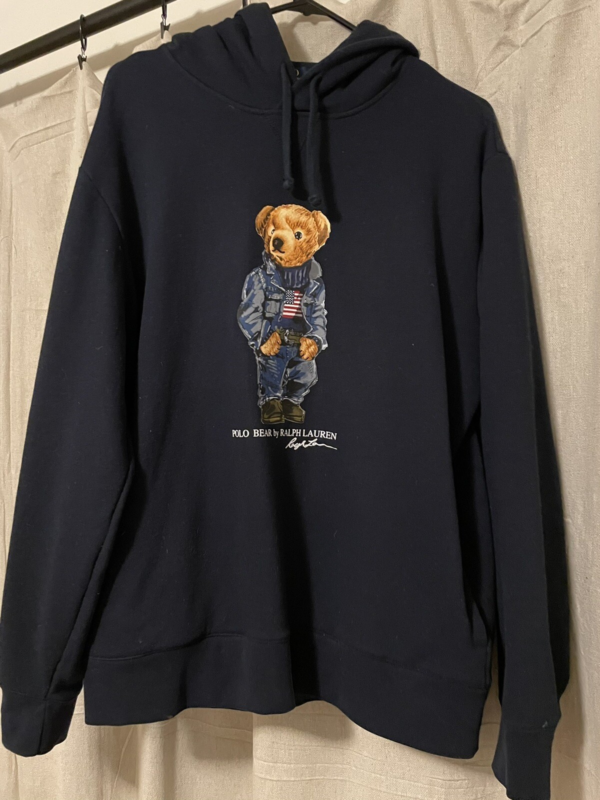 POLO RALPH LAUREN LIMITED EDITION POLO BEAR HOODIE(L) - Gem
