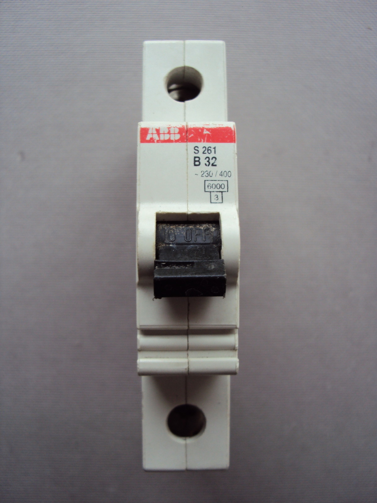 ABB S 261 TYPE B C SP MCB S261 6000 2A C2 6A B6 20A B20 32A B32 40A B40 ...