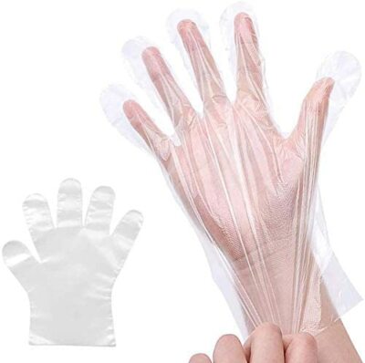 Disposable Gloves Plastic Food Safe for Kitchen Cooking Cleaning (Pack ...