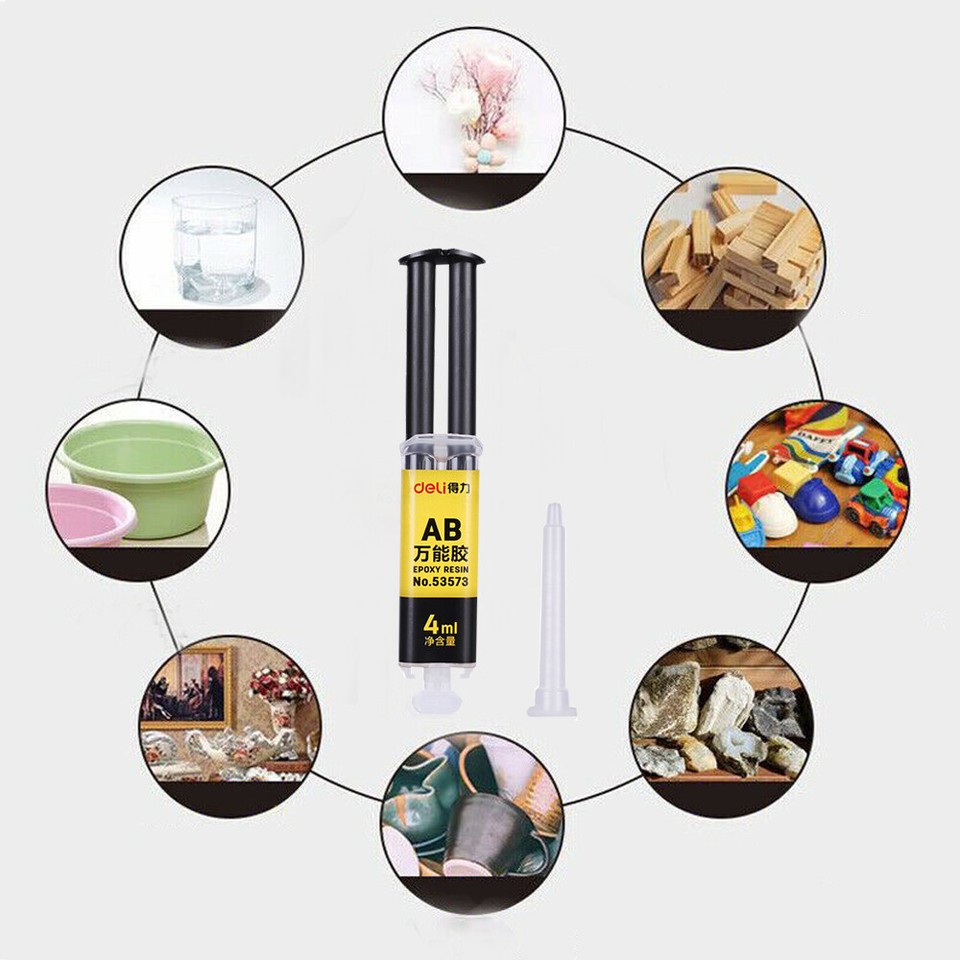Epoxy Resin AB Glue Strong Adhesive Quick-drying Repair Glass Ceramics ...