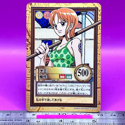 Nami C182 One Piece Carddass Hyper Battle 2000 BANDAI Anime TCG ...