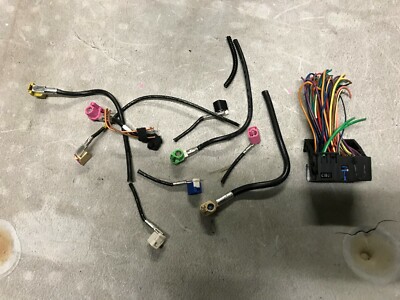 14 15 16 BMW X5 228I WIRE HARNESS Audio Radio Dash Head Unit ...