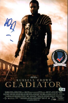 HANS ZIMMER SIGNED GLADIATOR LEGENDARY COMPOSER 11X17 PHOTO BECKETT COA ...