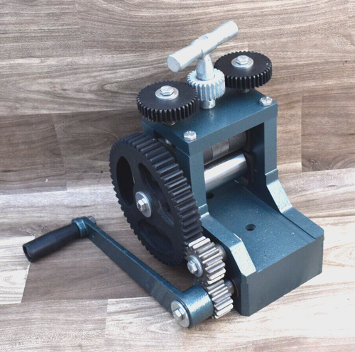 Mini Roller Machine Manual Wire Sheet Flattening Texturing Rolling Mill ...