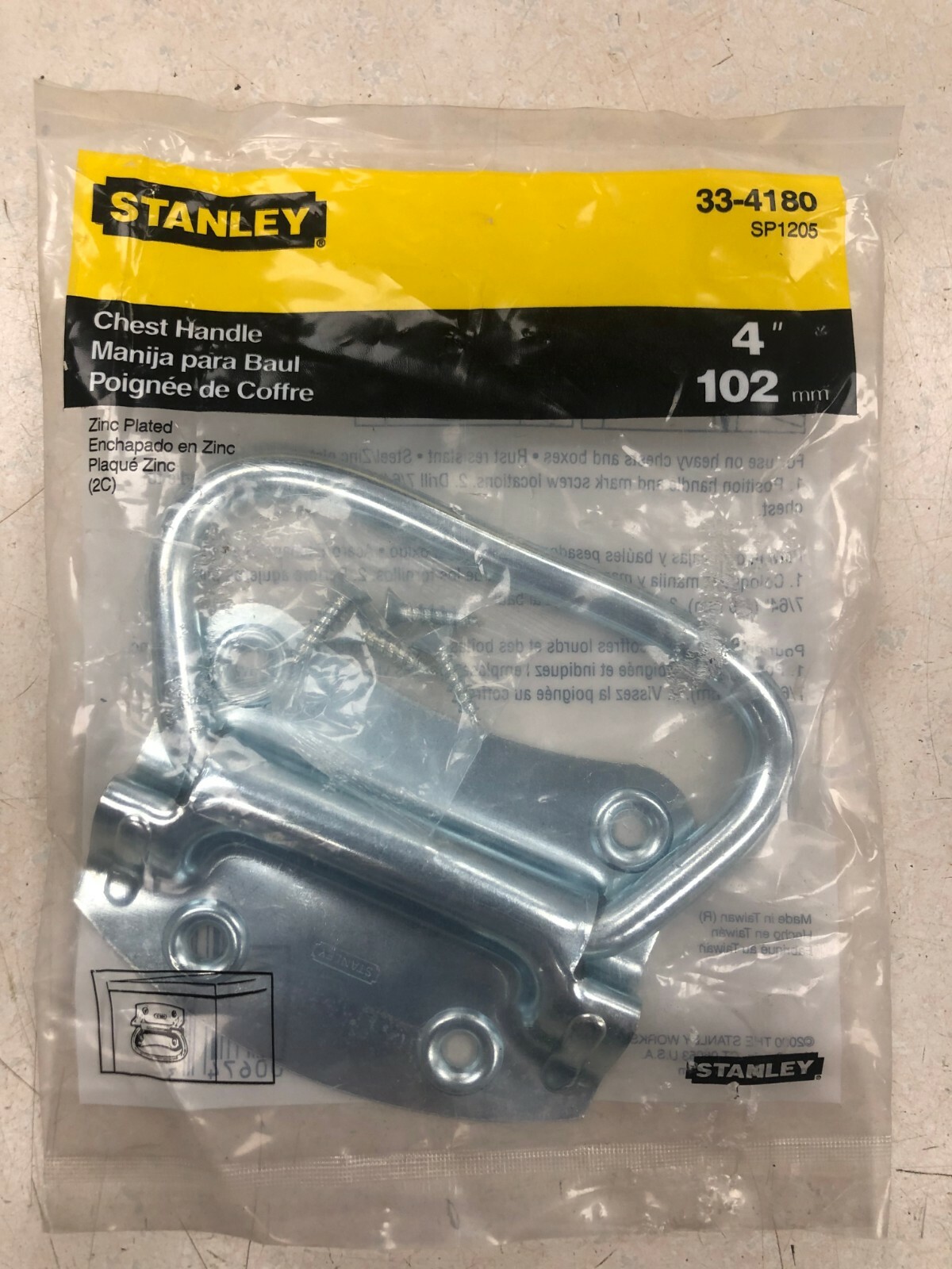 NIB STANLEY 33-4180 CHEST HANDLE 4" (SP1205) | eBay
