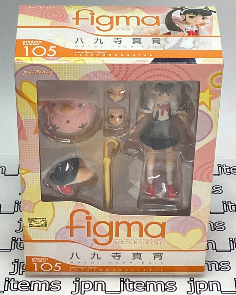 Mayoi Hachikuji figma 105 Bake monogatari Figure Max Factory 2011 From ...